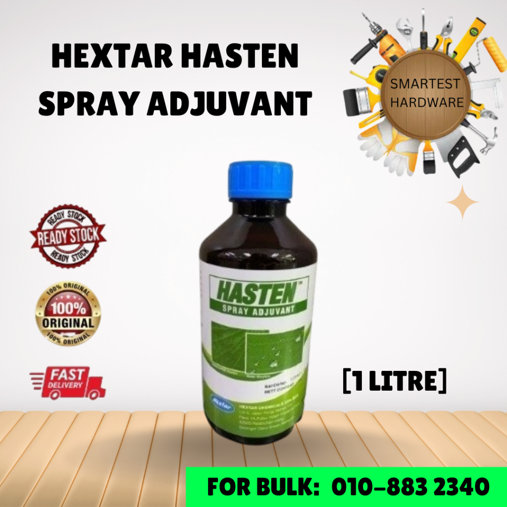 Hextar Hasten Spray Adjuvant/ Stiker/ Pelekat Racun/ Penyebar Racun ...