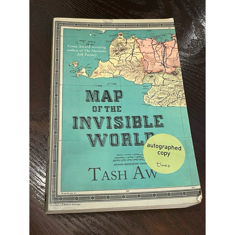 Map Of The Invisible World Book Autograph Copy By Tash Aw | Shopee Malaysia