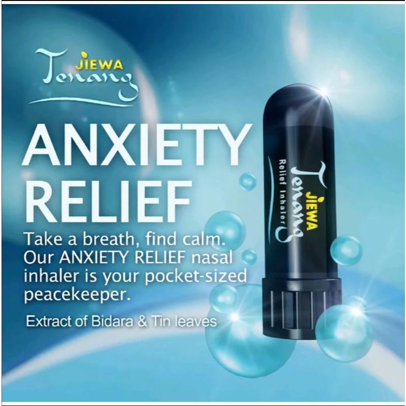JIEWA TENANG INHALER, ubat Resdung & Anxiety | Shopee Malaysia