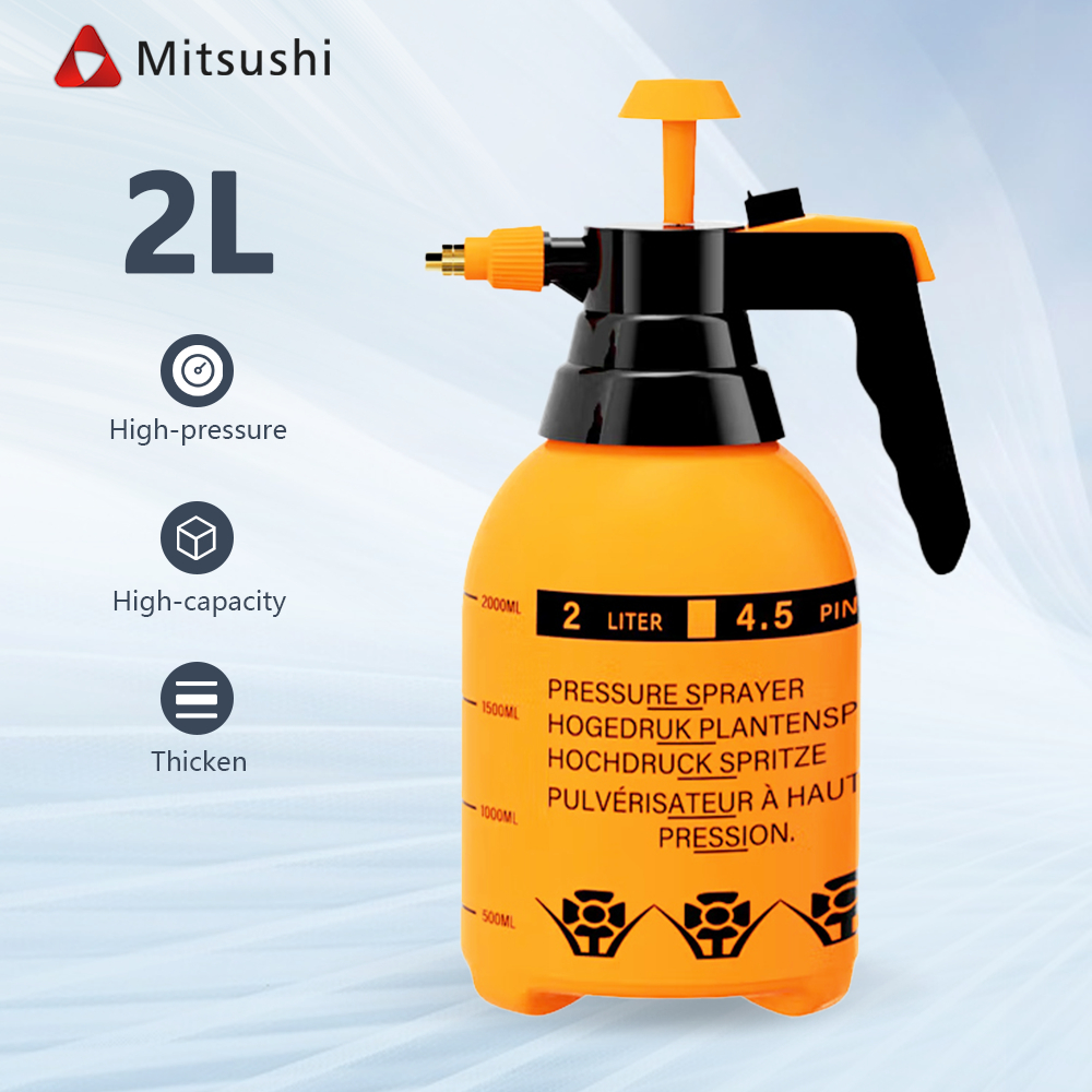 Mitsushi Spray Pump Bottle Brass Nozzle High Pressure Hand Sprayer ...