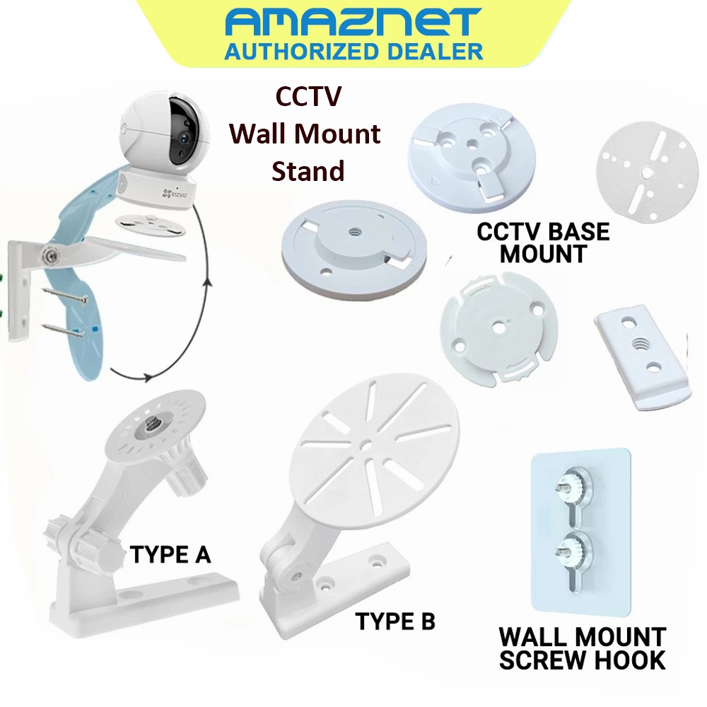 Cable Storage Universal CCTV L Wall Bracket for EZVIZ IMOU TAPO MIJIA ...