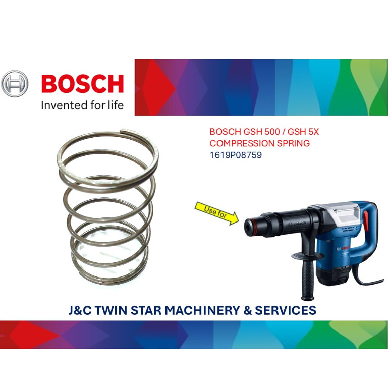 BOSCH GSH 5X COMPRESSION SPRING / GSH 500 COMPRESSION SPRING / GSH 5 ...