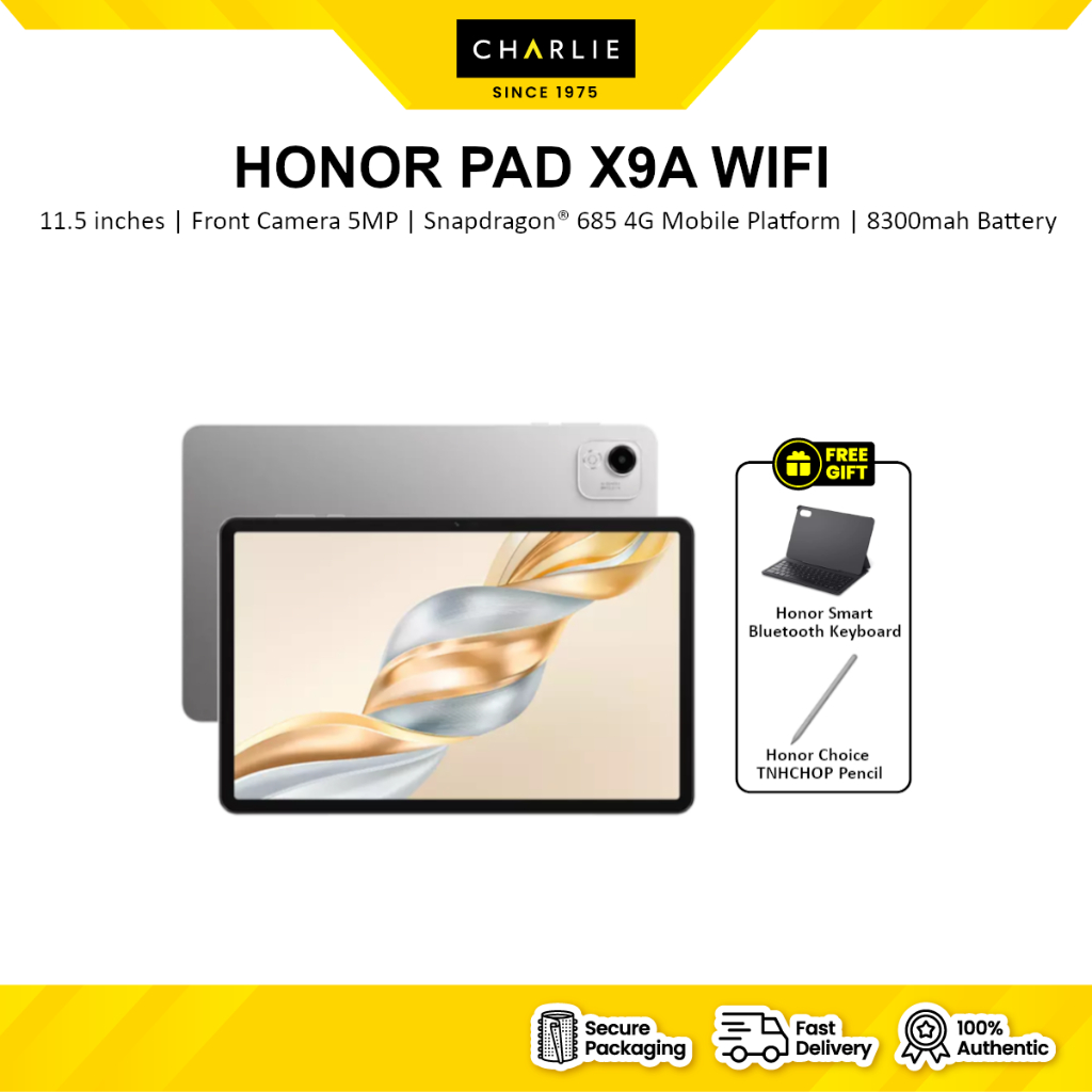 HONOR PAD X9A WIFI (8GB RAM+128GB ROM) / HONOR PAD X9A LTE (8GB RAM+ ...