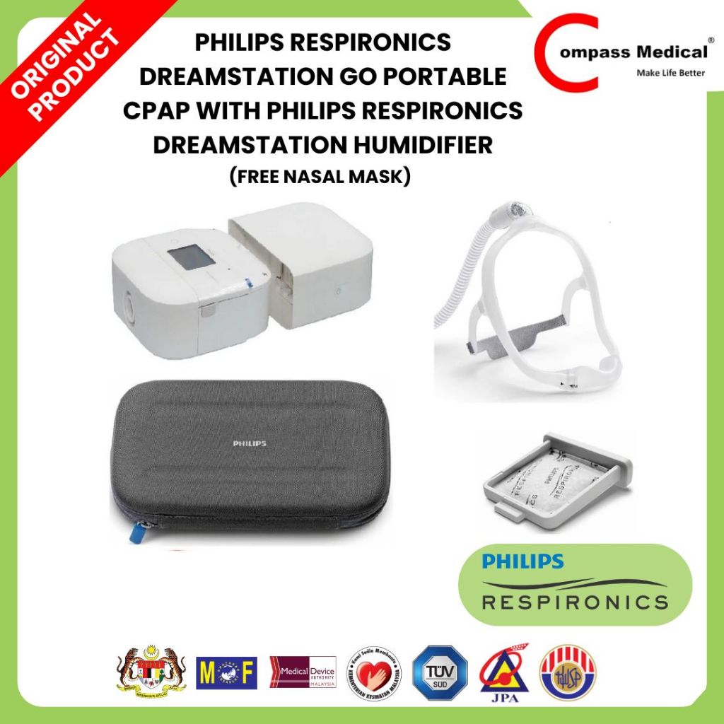 Philips Respironics Dreamstation Go Portable CPAP With Philips ...