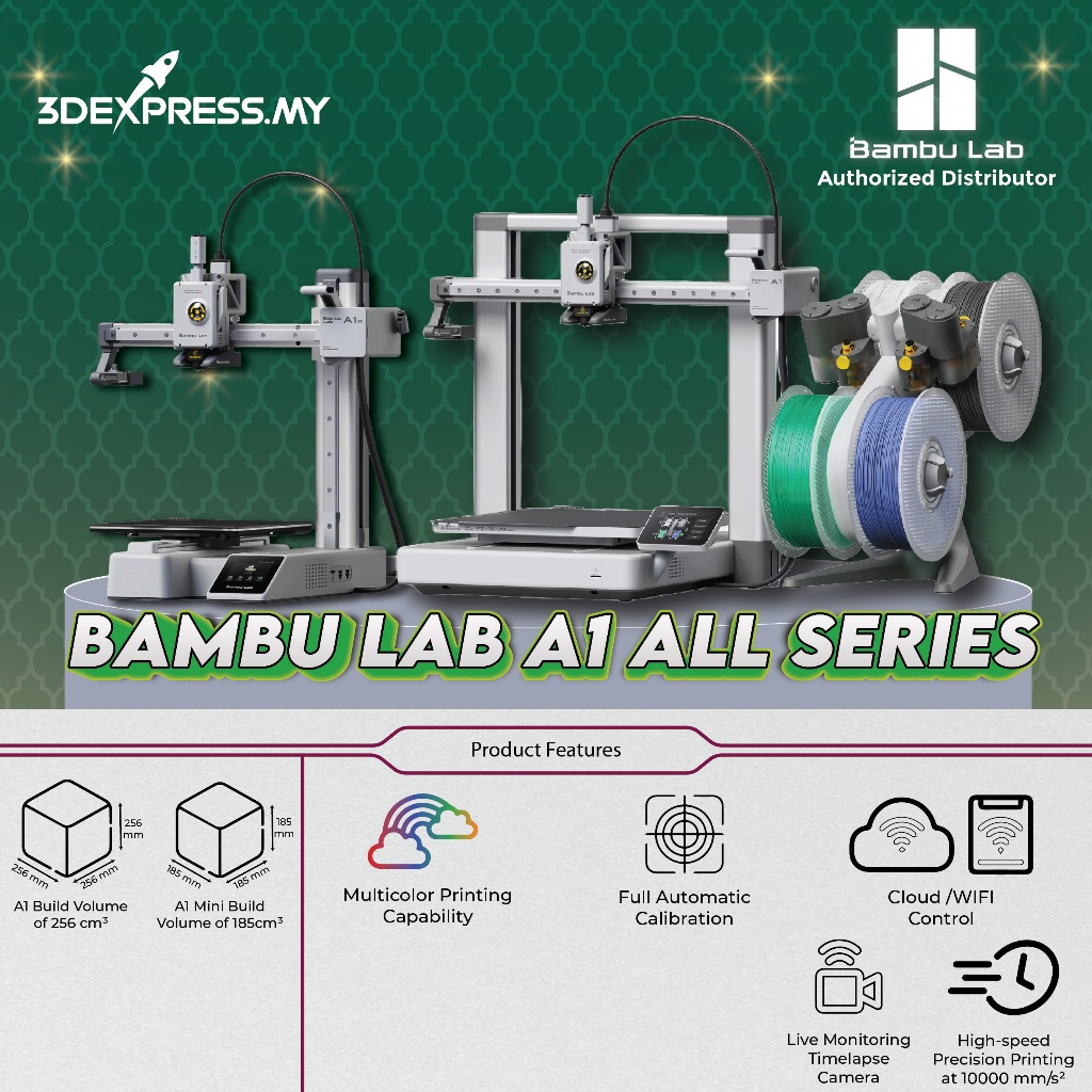 [READY STOCK] BAMBU LAB A1Mini & A1 Series 3D PRINTER | Shopee Malaysia