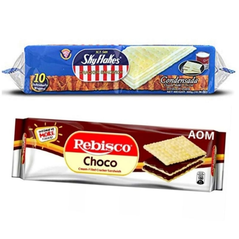 Rebisco Choco / Skyflakes Condensada / Rebisco Strawberry / Hansel ...