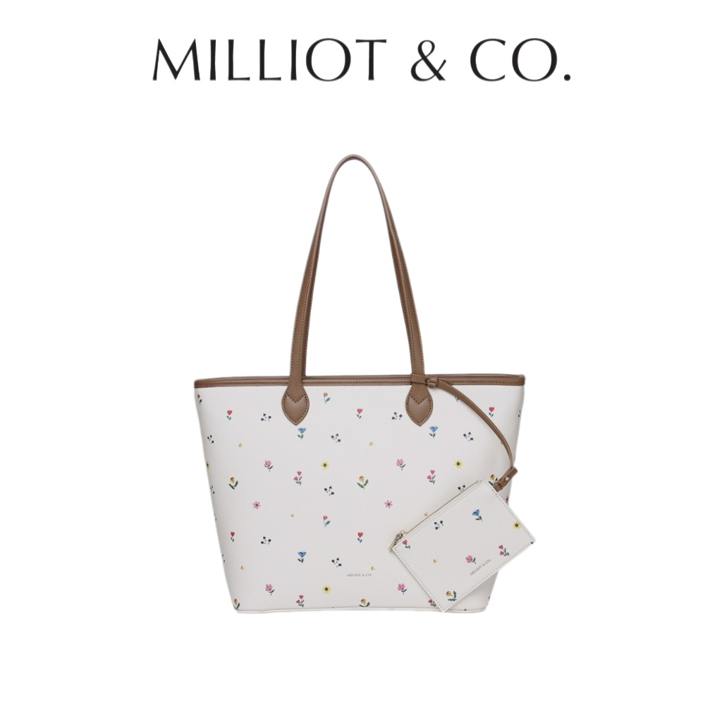 Milliot & Co Blooming Garden Tote Bag | Shopee Malaysia