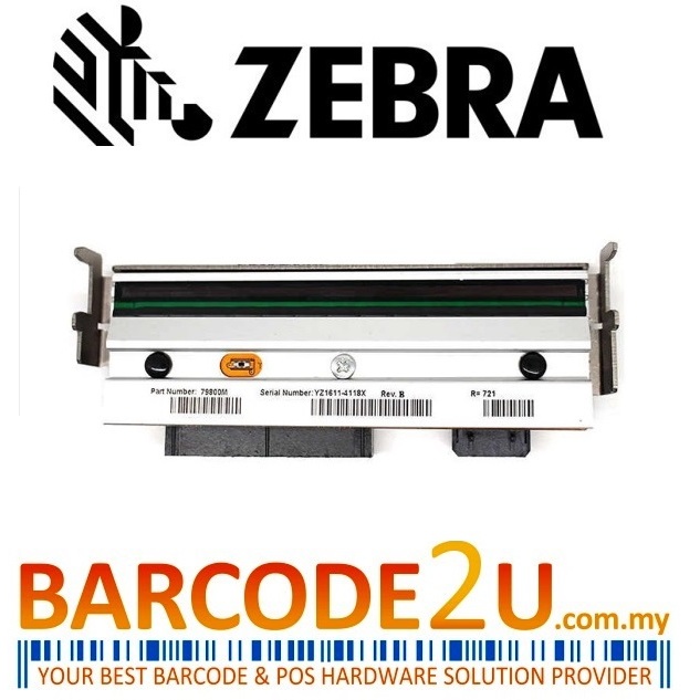 Zebra ZM400 Thermal Printhead 79800M | Shopee Malaysia