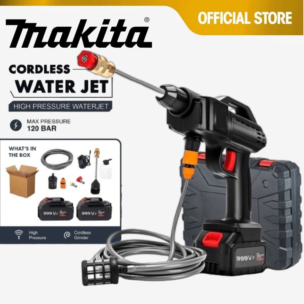 Cordless Water Jet Makita Water Jet High Pressure Gun Water Jet Battery ...