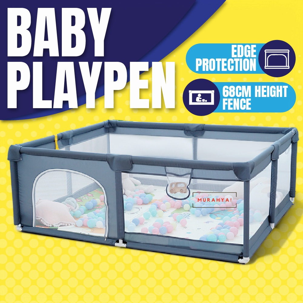Baby Playpen Fence Children Kids Playground indoor baby toddler ...