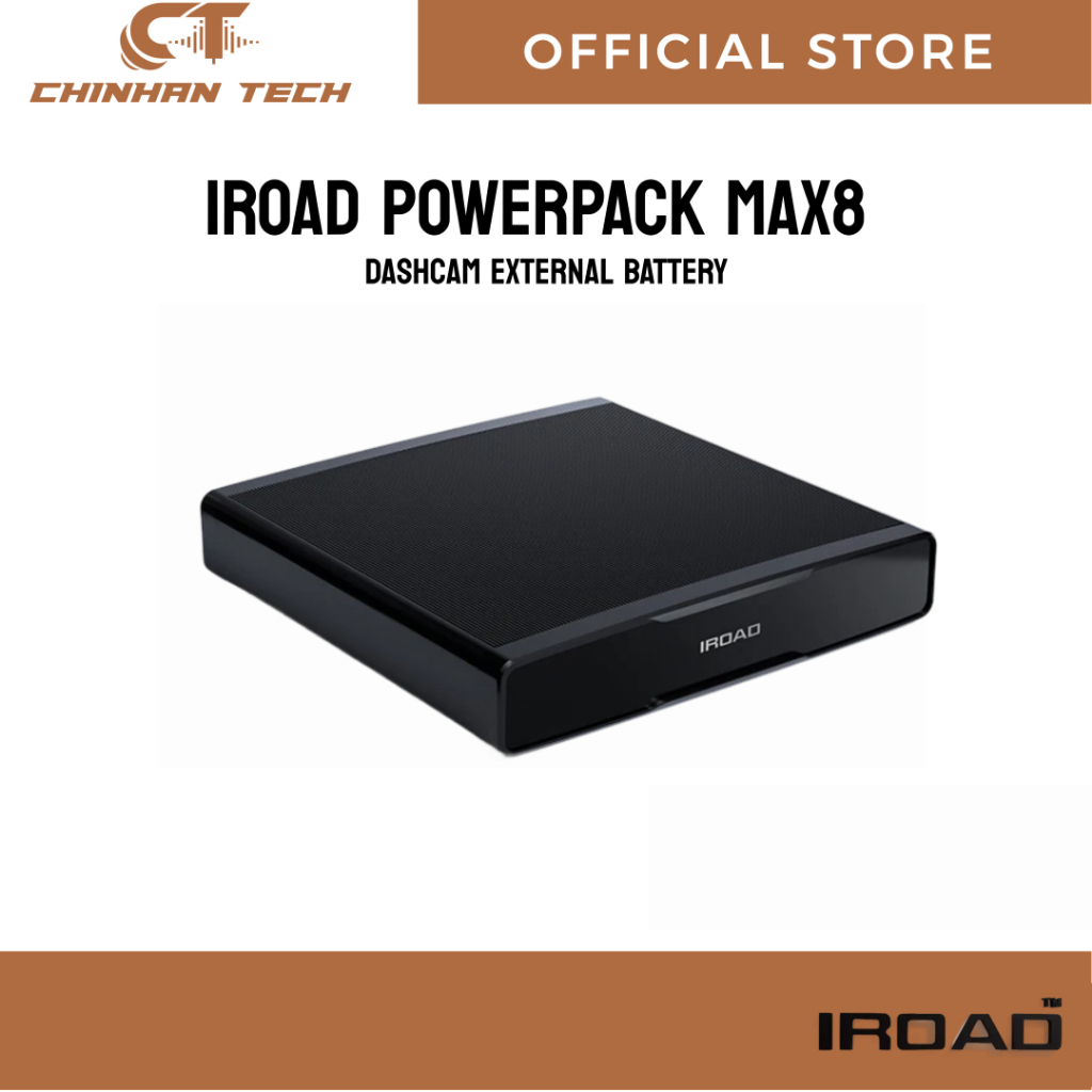 IROAD PowerPack Max 8 DASHCAM EXTERNAL BATTERY | Shopee Malaysia