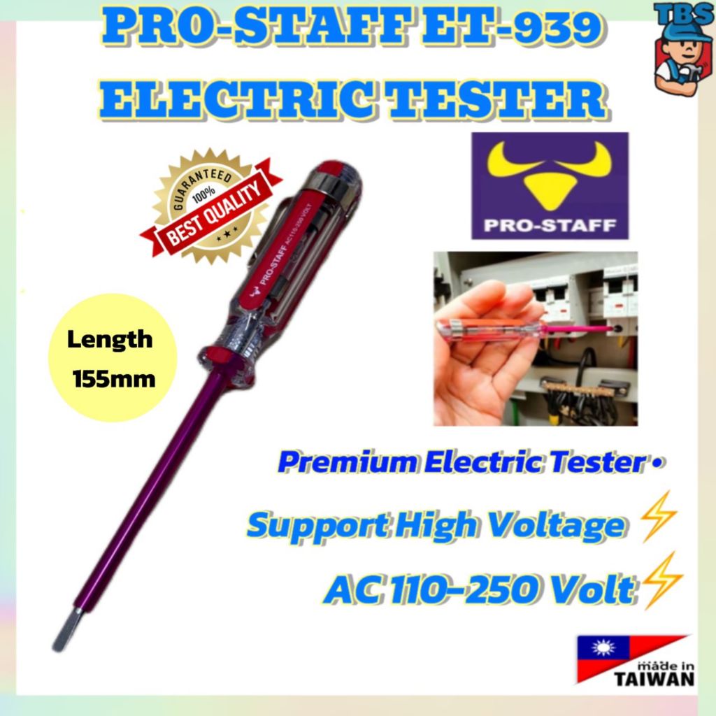 ORIGINAL PRO-STAFF ELECTRIC ET-939 TESTER TEST PEN / TEST PEN ...