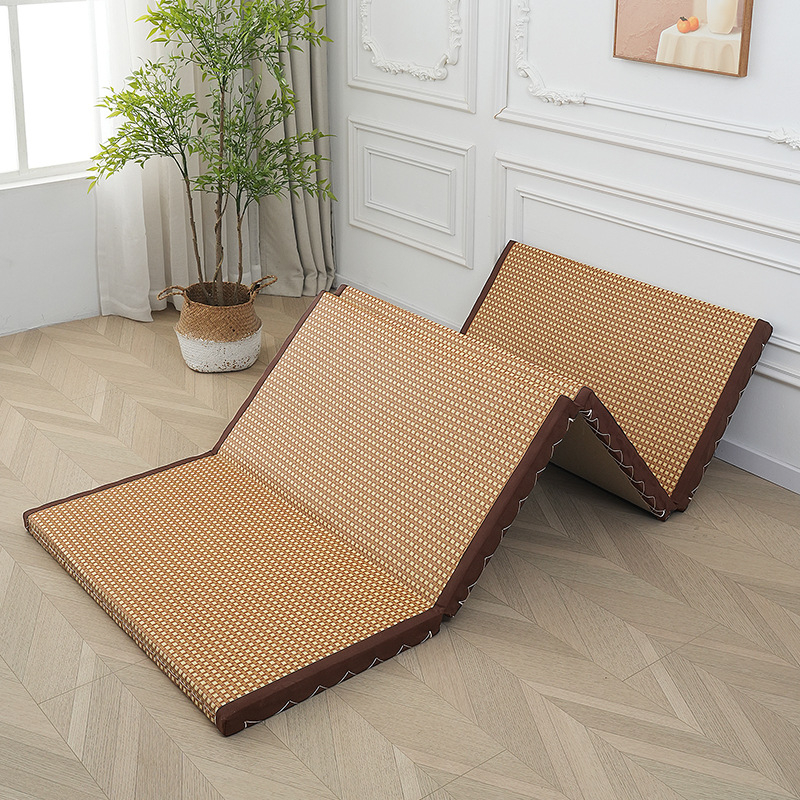 Folding Tatami Mat Nap Mat Coconut Palm Core Tatami Mat Bay Window ...