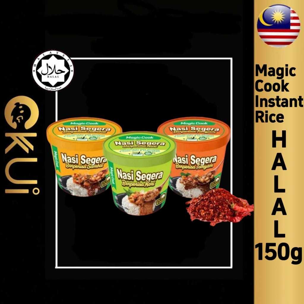 (Halal) Magic Cook Instant Rice Curry/Sambal/Tomyam Magic Cook 拌饭 150g ...