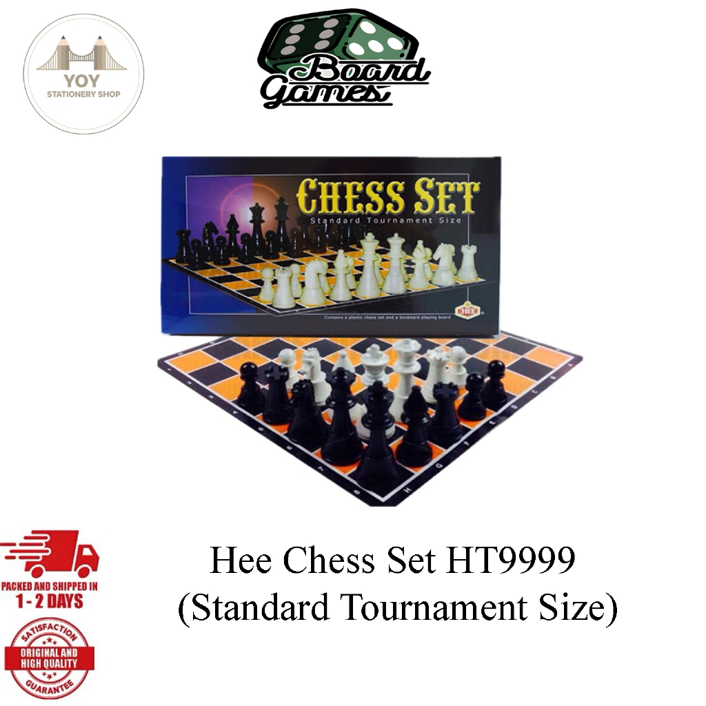 Hee Chess Set HT9999 (Standard Tournament Size) | Shopee Malaysia