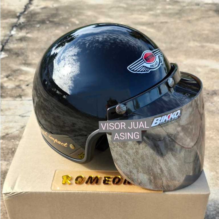 100%ORIGINAL MHR lll Steng Kura Half Cut Helmet 🔥READY STOCK🔥 100 ...