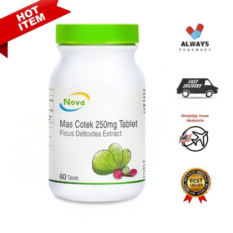 Nova Mas Cotek 250mg Tablet 60s G O U T | Shopee Malaysia