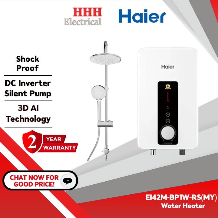 Haier DC Inverter Pump Instant Water Heater EI42M-BP1W-RS(MY) Home ...