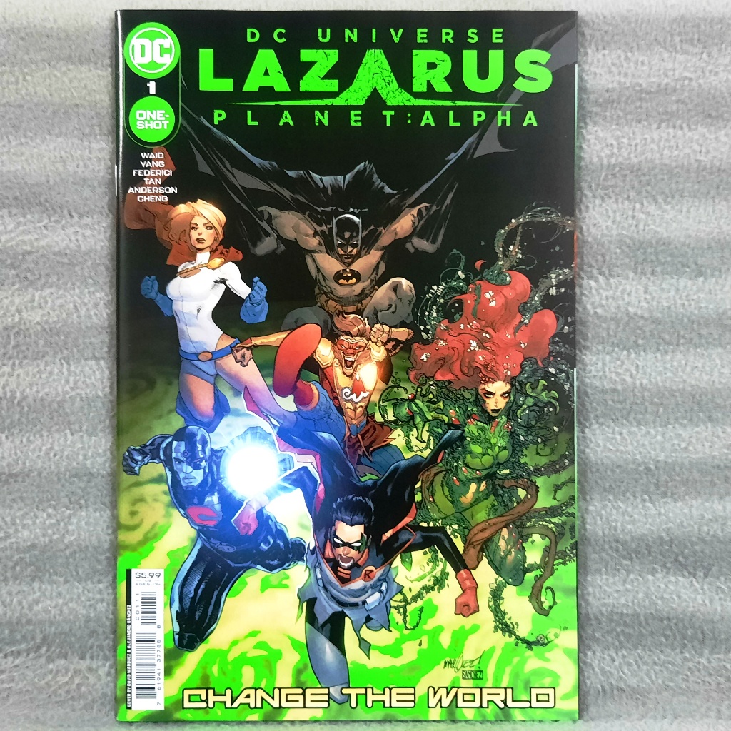 Lazarus: Planet Alpha #1 (One-Shot) DC Comics (Batman) Mark Waid, Gene ...