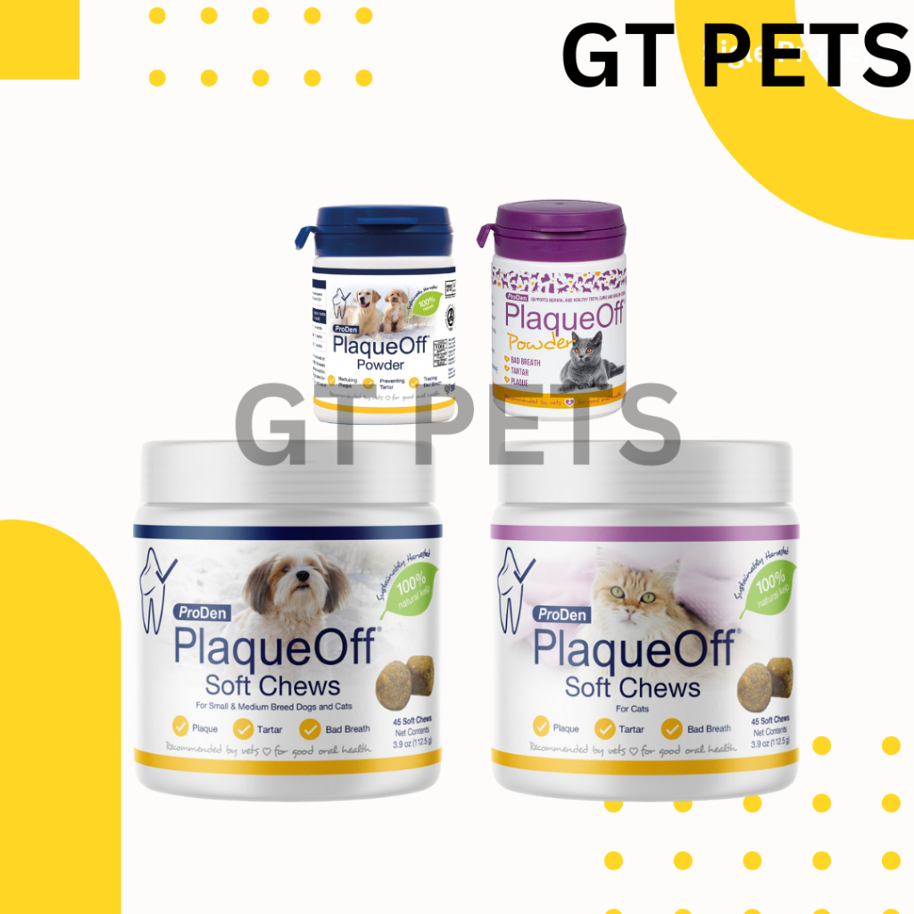 ProDen Plaque Off Powder / Soft Chew For Dog & Cat | Shopee Malaysia
