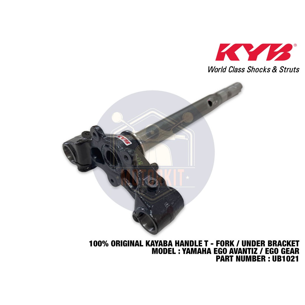 YAMAHA EGO AVANTIZ EGO GEAR 100% ORIGINAL KYB KAYABA HANDLE T FORK STEERING STEM UNDER BRACKET ...
