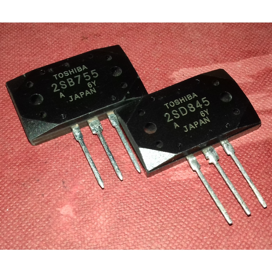 2SB755 B755 2SD845 D845 POWER TRANSIATOR ( SAIZ BESAR) | Shopee Malaysia