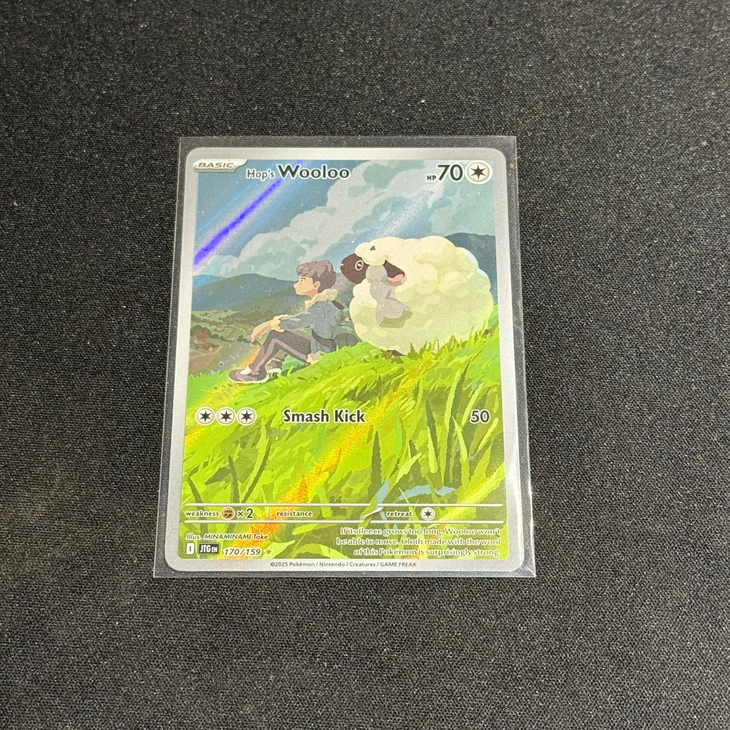 Pokemon Trading Card Game TCG: Hop's Wooloo 170/159 - Illustration Rare [Scarlet & Violet ...