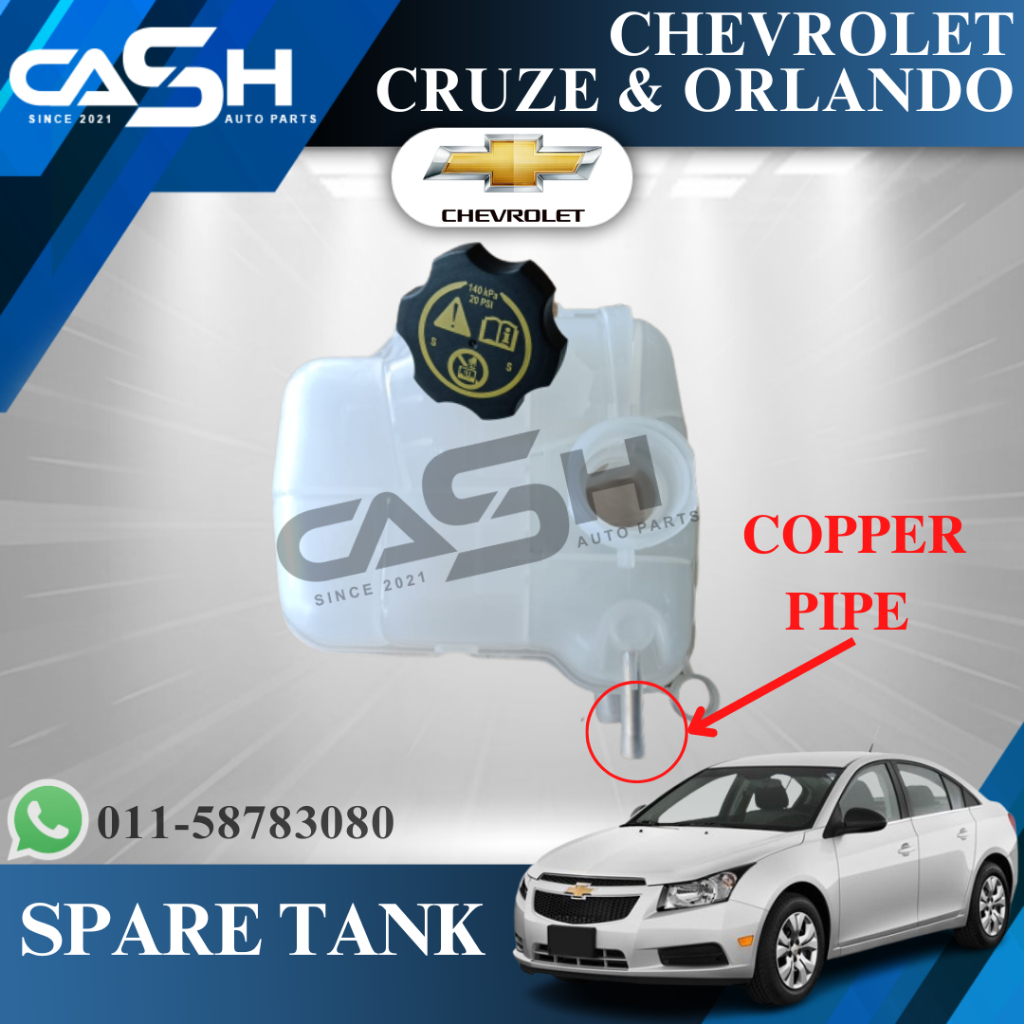 CHEVROLET CRUZE RADIATOR SPARE TANK WITH CAP SPARETANK TANGKI AIR ...