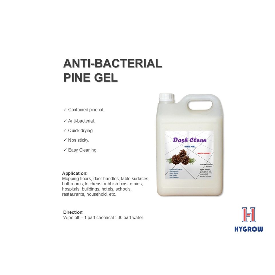 ANTI-BACTERIAL PINE GEL (10L/DRUM) | Shopee Malaysia