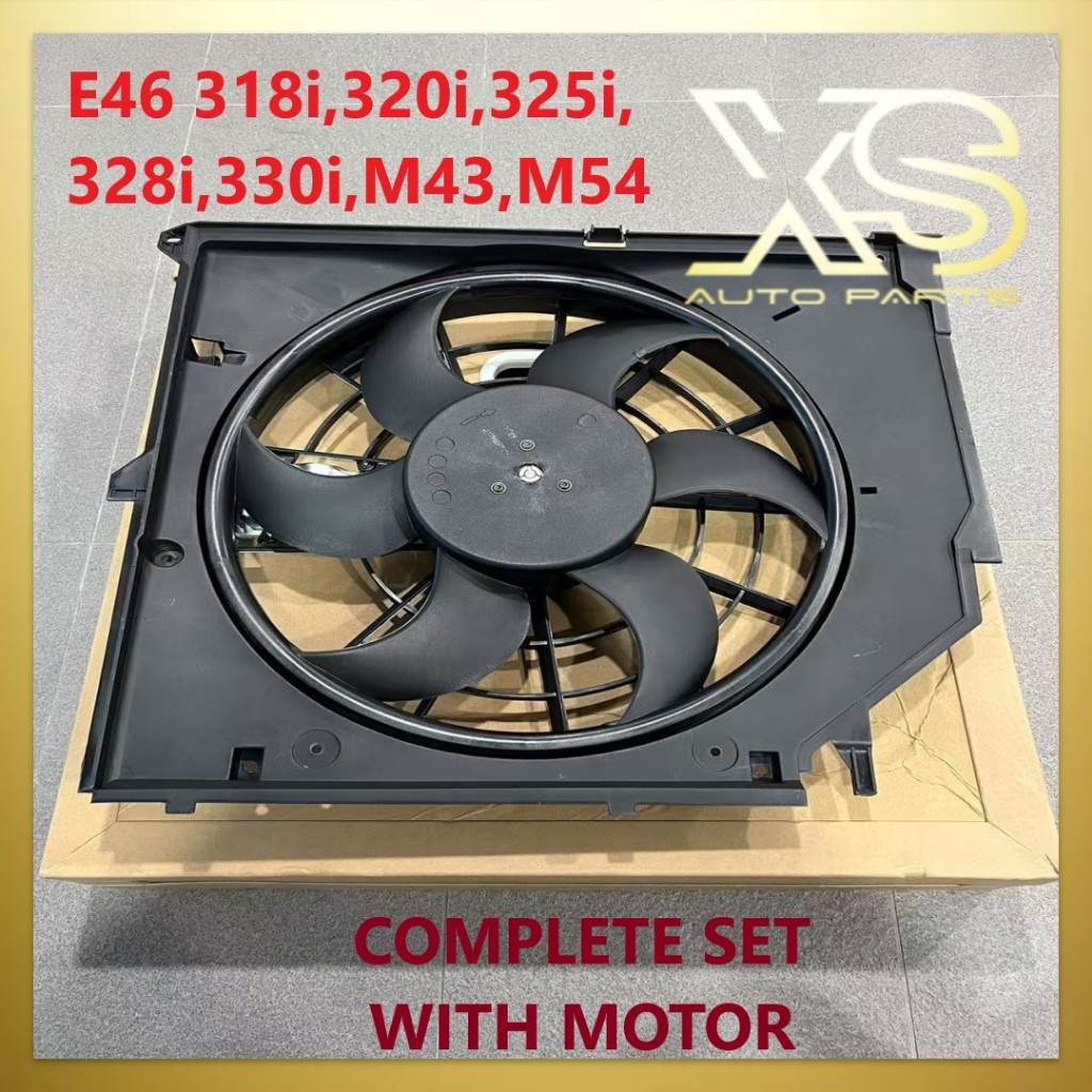 BMW E46 318i 320i 325i 328i 330i M43 M54 FAN MOTOR ASSEMBLY ...
