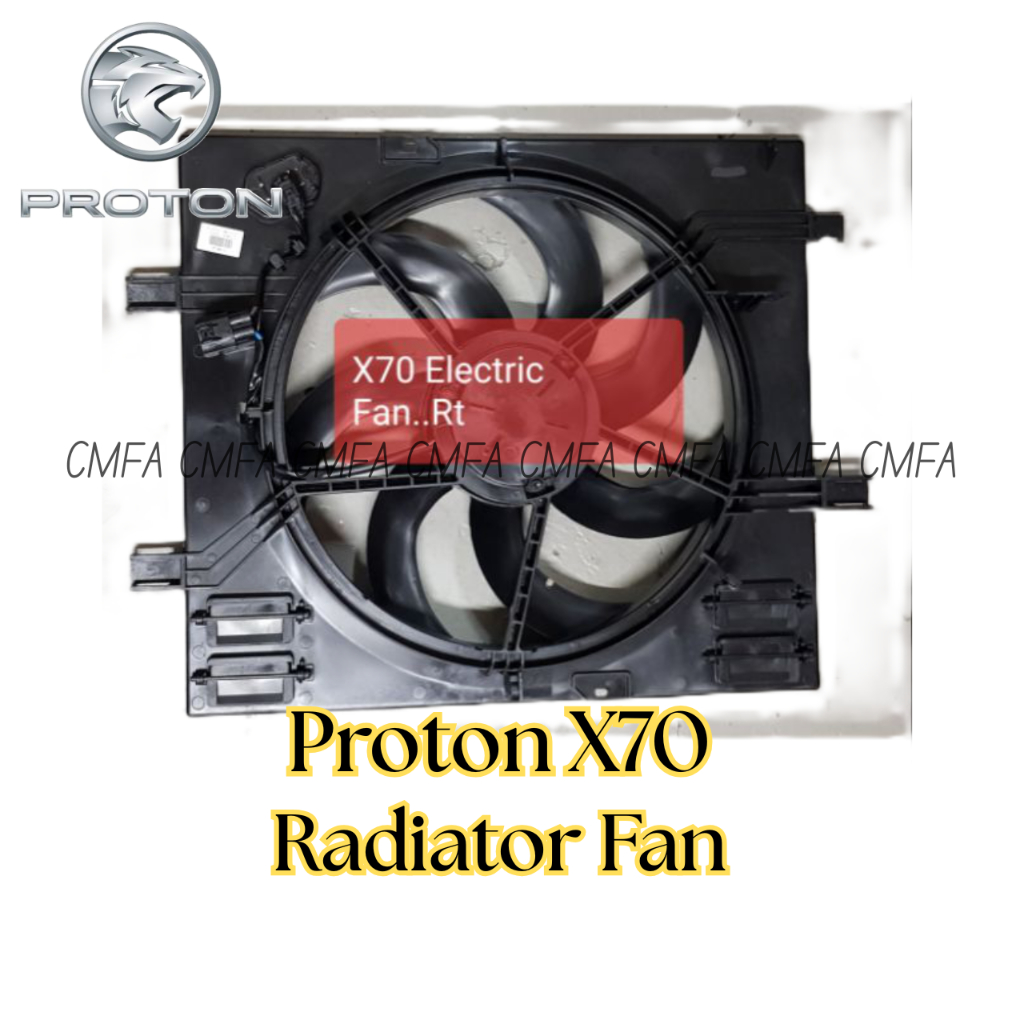 PROTON X70 Radiator Fan Motor Cooling Fan Assy Original Geely | Shopee ...