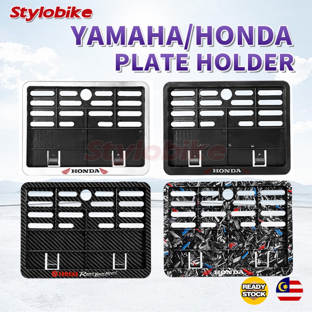 Yamaha Honda Nombor Plate Motor Casing Frame Plate Cover Holder Nombor ...
