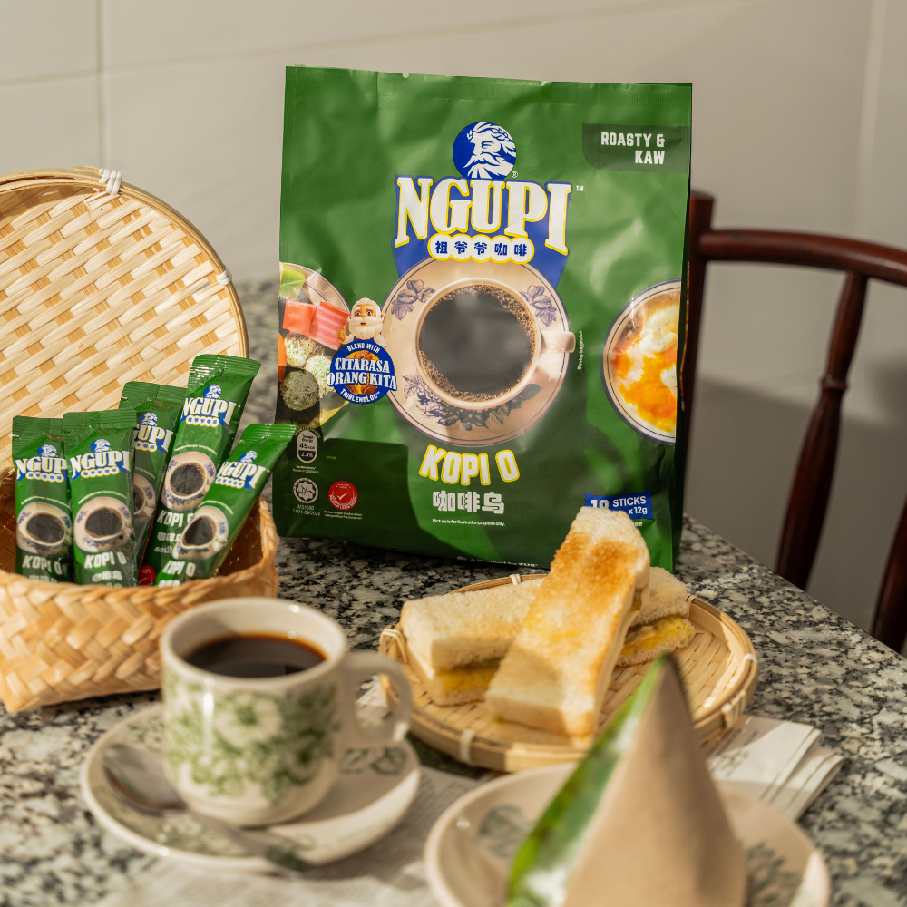 ZUS Ngupi® 2in1 Instant Coffee - Kopi O - 18 Sticks | Shopee Malaysia