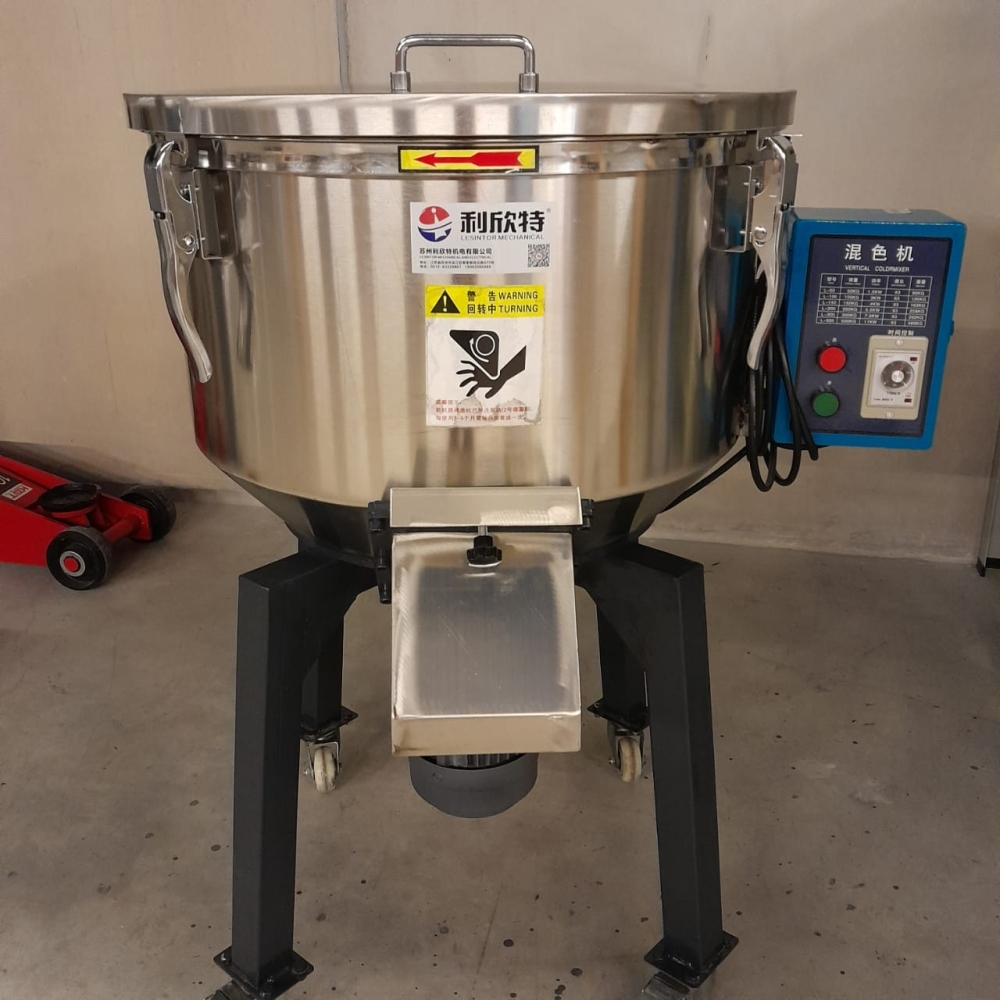 Vertical Mixer Machine Industrial Food Powder Plastic Commercial Serbuk ...