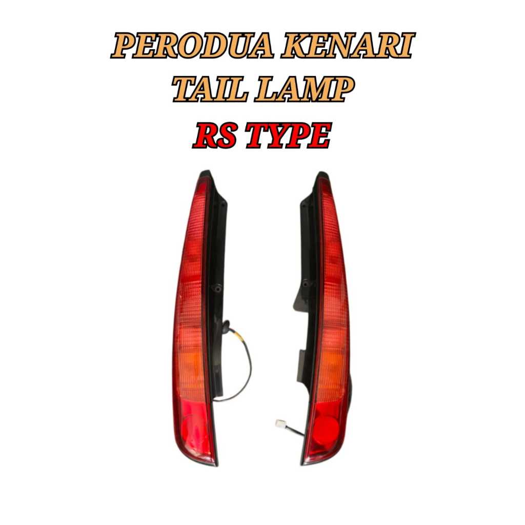 Tail Lamp / Light / Lampu Belakang Perodua Kenari Tail Light / Lamp ...
