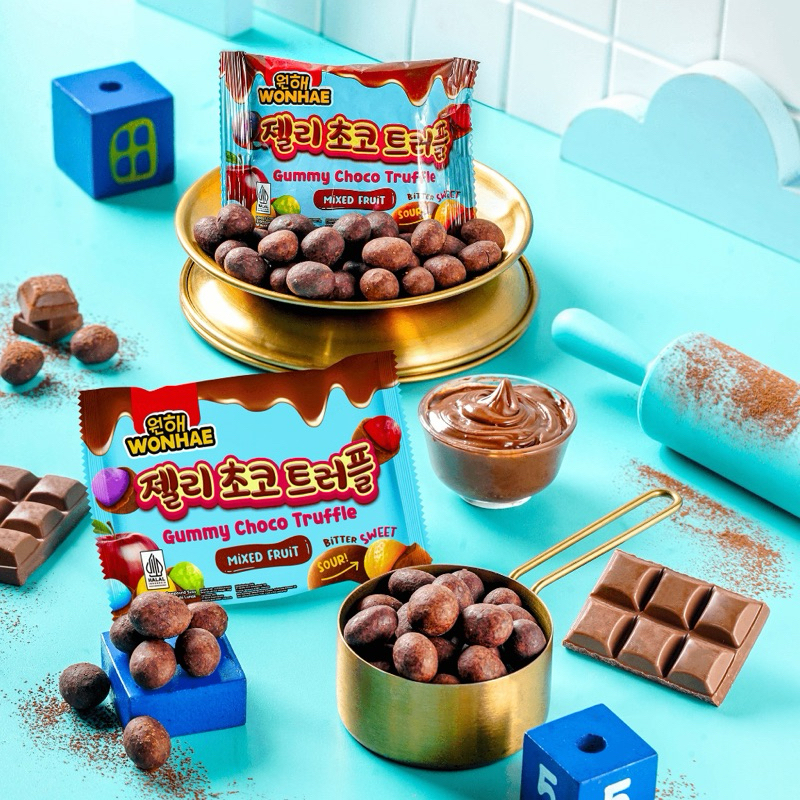 [Ready Stock Malaysia] Wonhae Gummy Choco Truffle Wonhae Chocolate ...