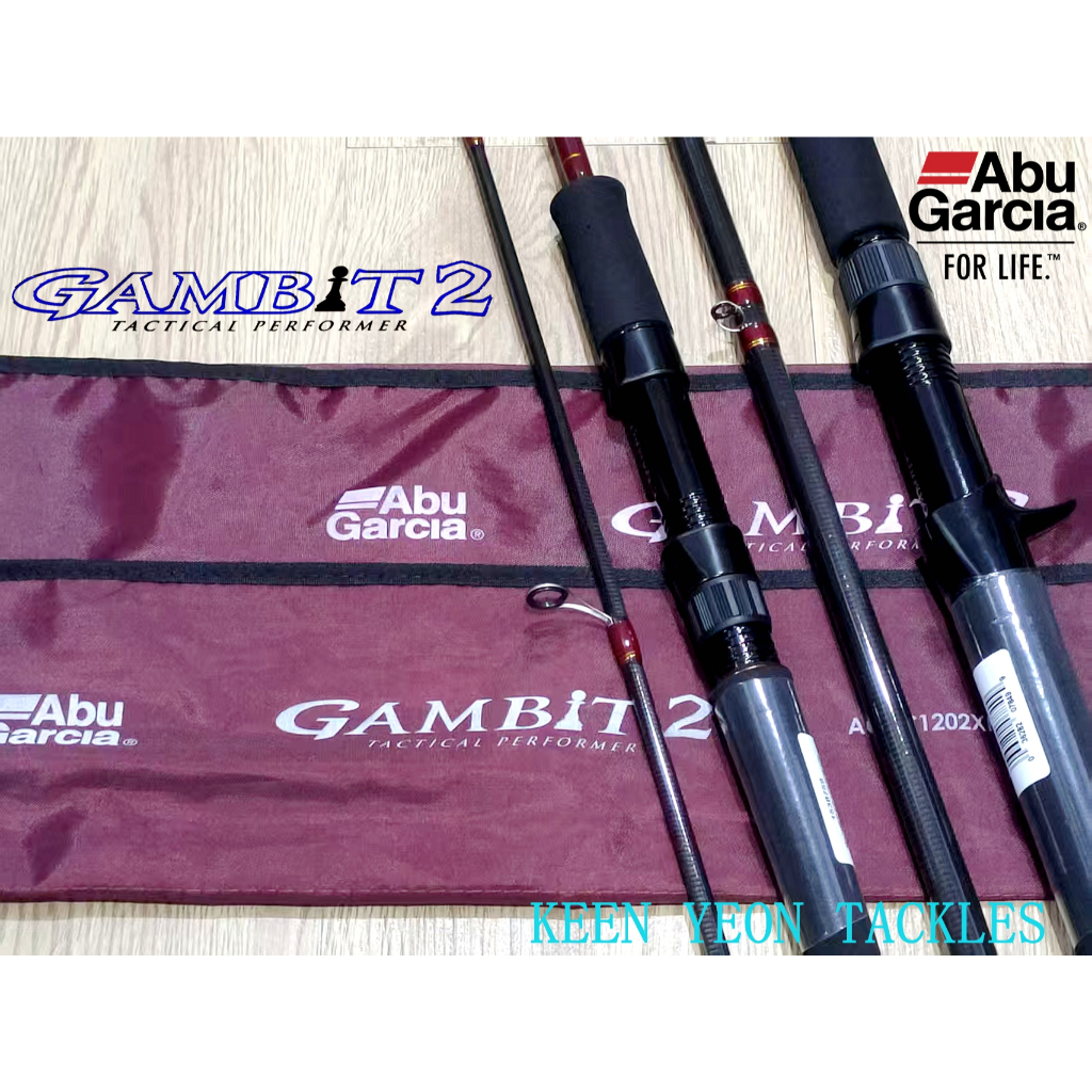 ABU GARCIA GAMBIT 2 JIGGING FISHING ROD | Shopee Malaysia
