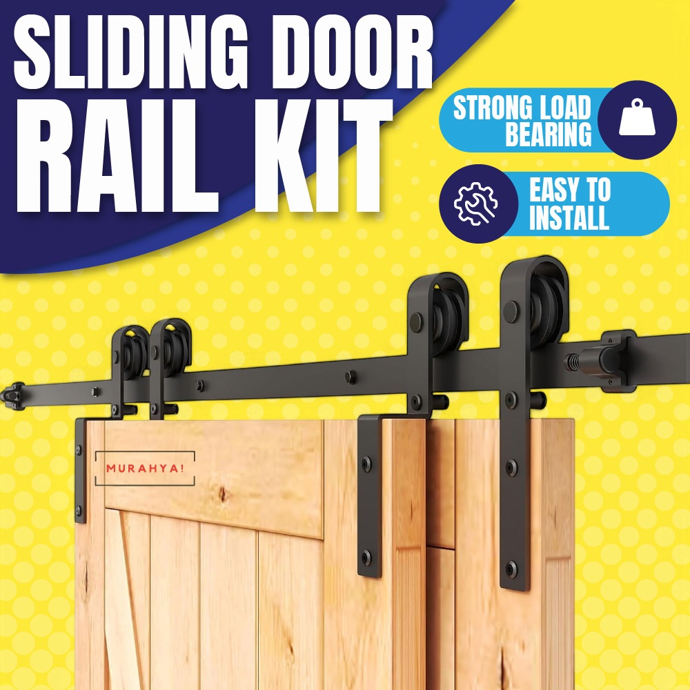 Barn Door Hanging Rail Sliding Barn Door Barn Track Hardware Rail ...