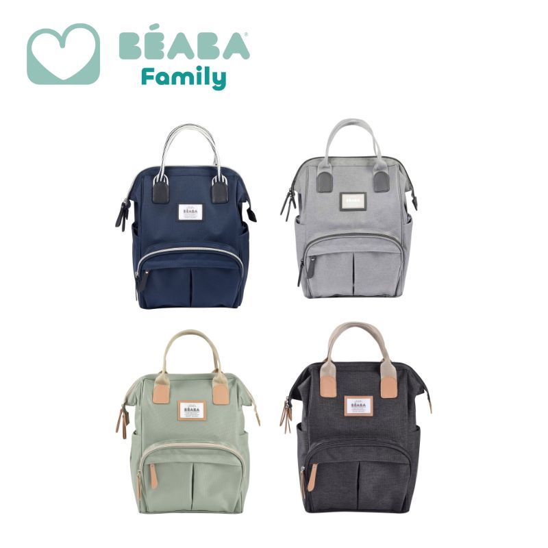 Beaba Wellington Nappy Bag Backpack - Exterior & interior material 100% ...
