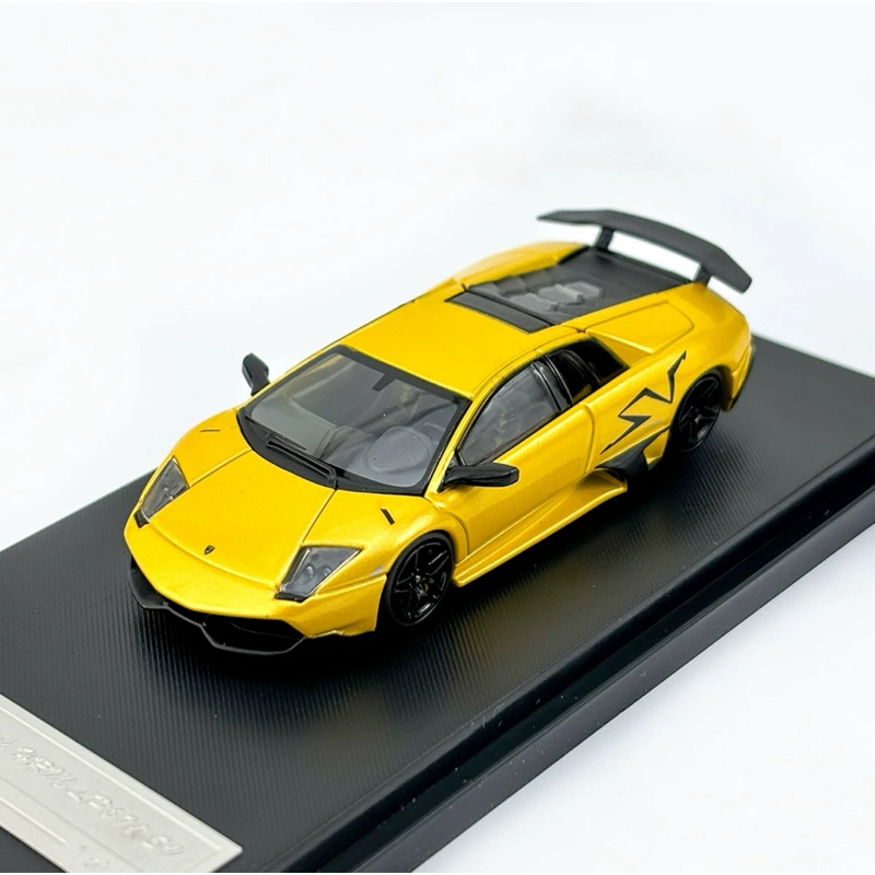 1/64 High Rev Model Lamborghini Murcielago SV Yellow (Diecast) | Shopee ...