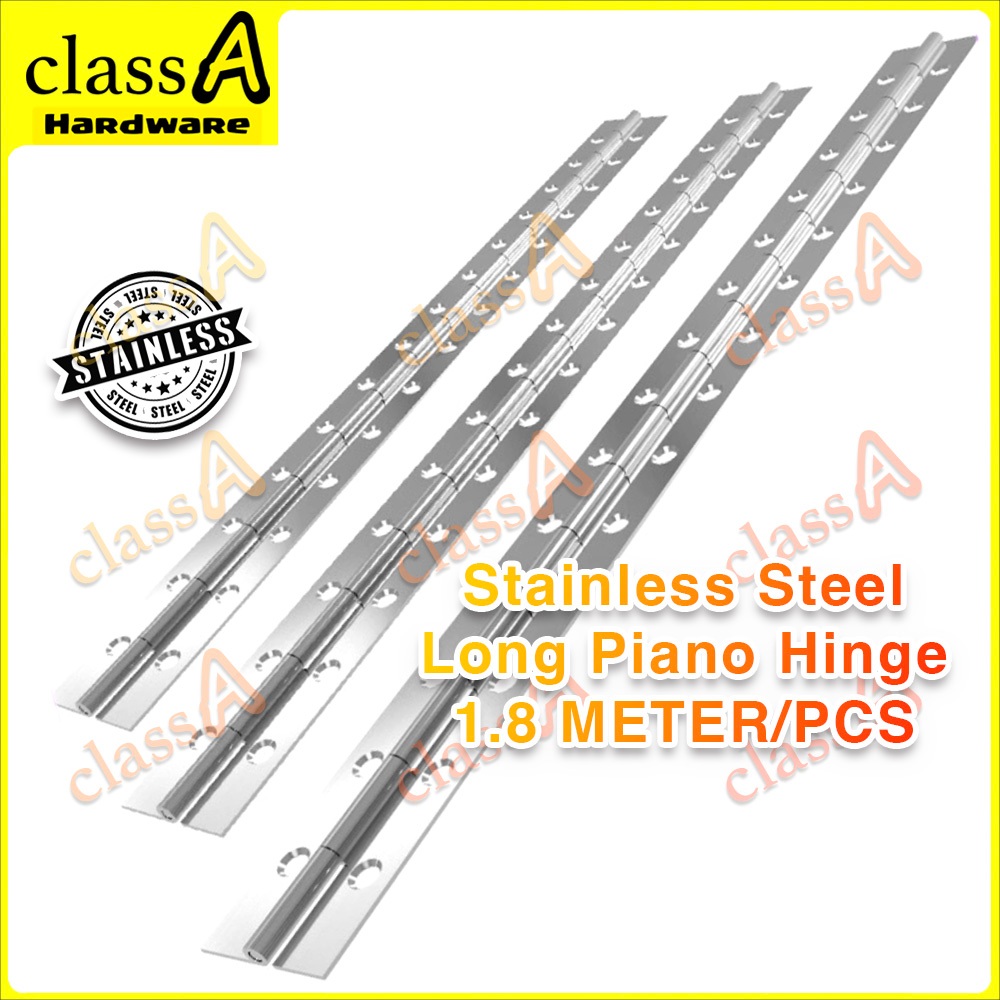 ClassAHW Stainless Steel Piano Hinge Butterfly Long Hinge Engsel ...