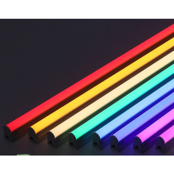WES T5 LED Tube Light Colour 1FT 2FT 3FT 4FT Red/Blue/Green/Purple ...