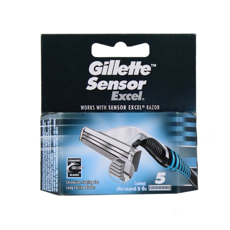 Gillette Sensor Excel Mens Cartridge (5's) | Shopee Malaysia