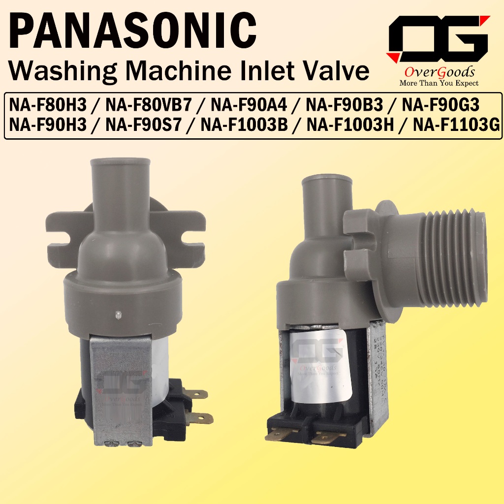PANASONIC INLET VALVE NA-F80H3 NA-F80VB7 NA-F90A4 NA-F90B3 NA-F90G3 NA ...