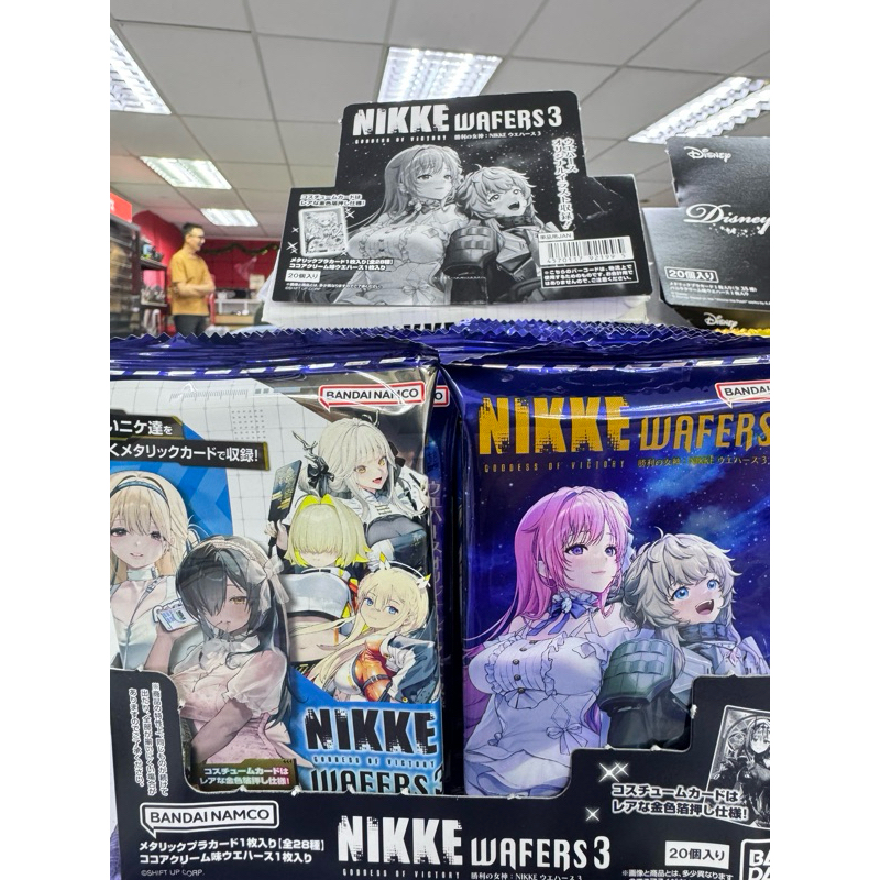 Ready stock - Bandai Namco Waffle wafer series - Nikke Wafers 3 card collection | Shopee Malaysia