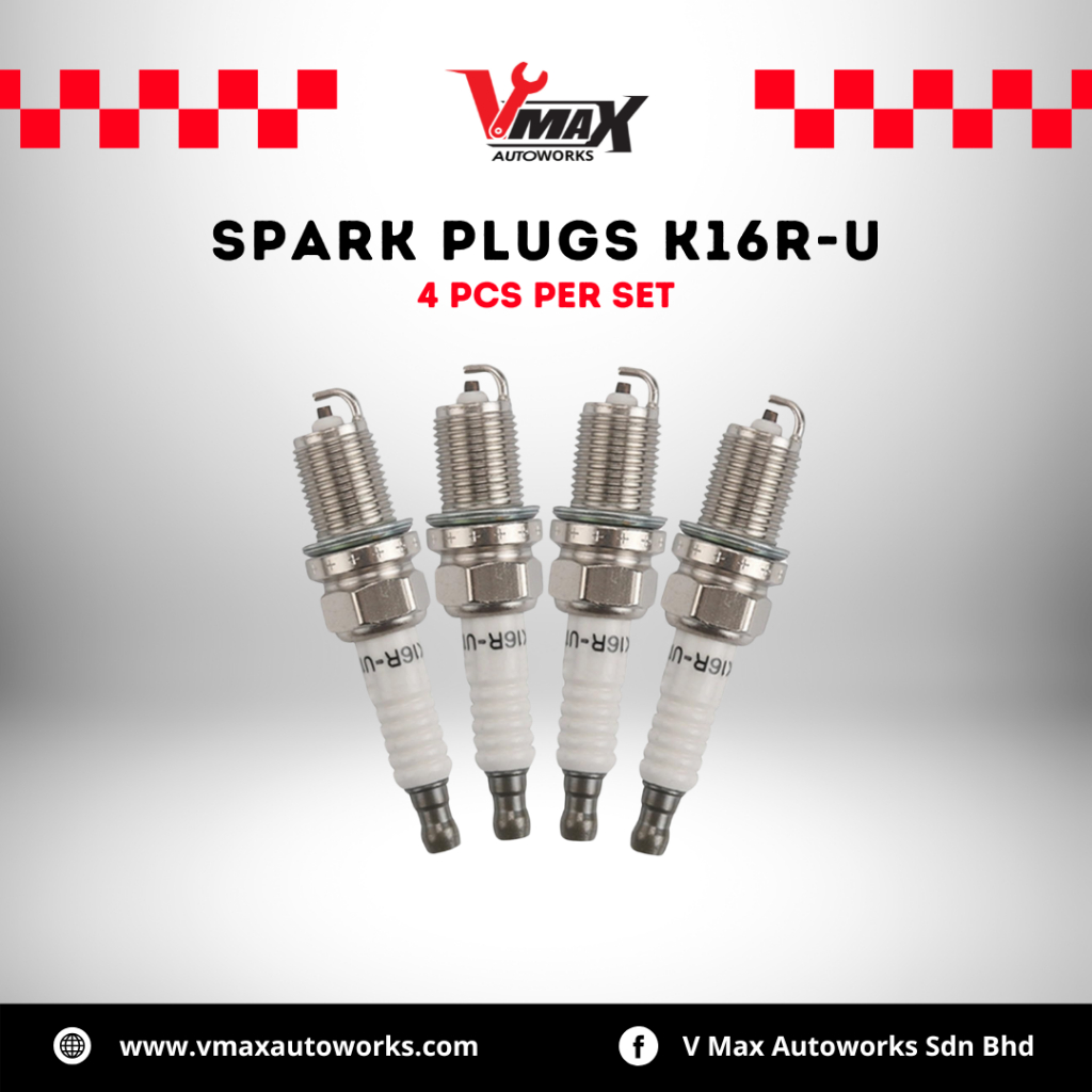 Genuine Toyota Spark Plugs K16R-U (4pcs) | Shopee Malaysia