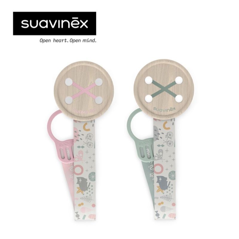 Suavinex A Walk In The Park Button Soother Clip With Ribbon | Shopee ...