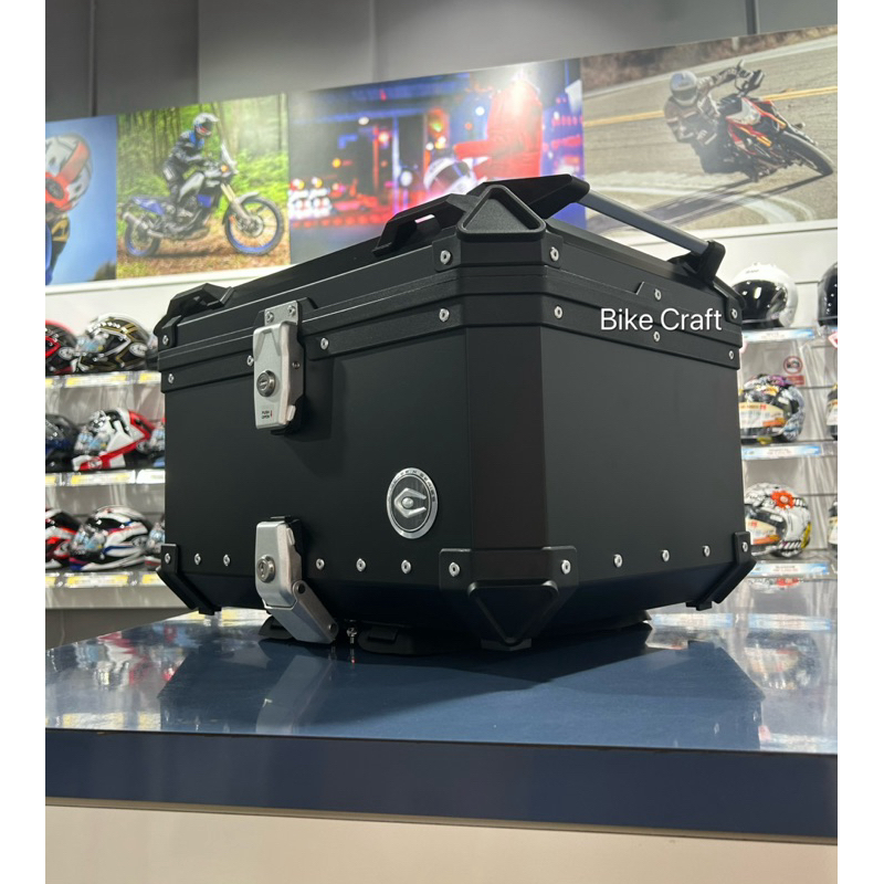 Coocase Aluminium Black Top box (Extended Backrest) | Shopee Malaysia