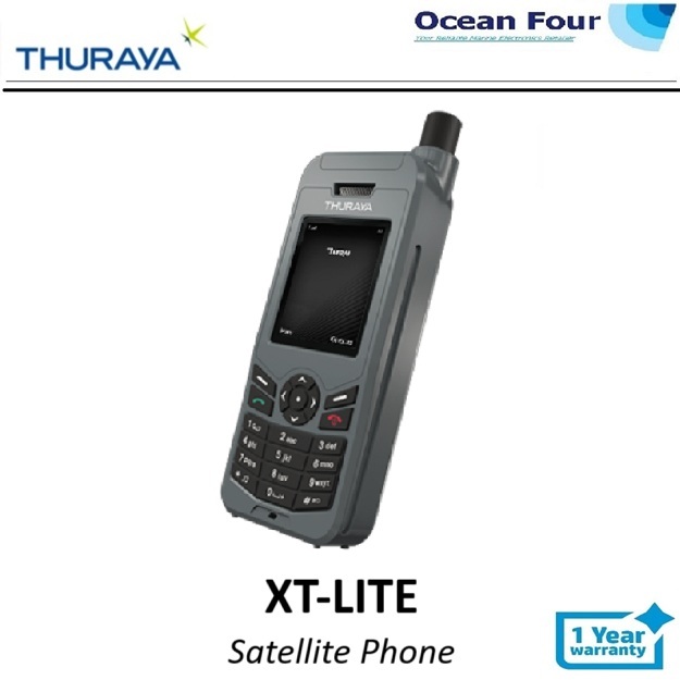 Thuraya XT-LITE with CLIP ON Antenna Satellite Phone with NOVA sim card ...