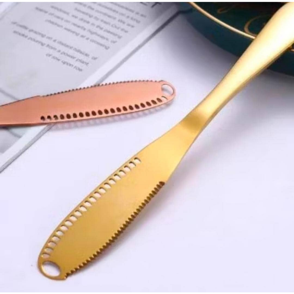 [RANDOM] Butter Knife 3 in 1 Roll Knife Jam Spreader/Serrated Edge ...